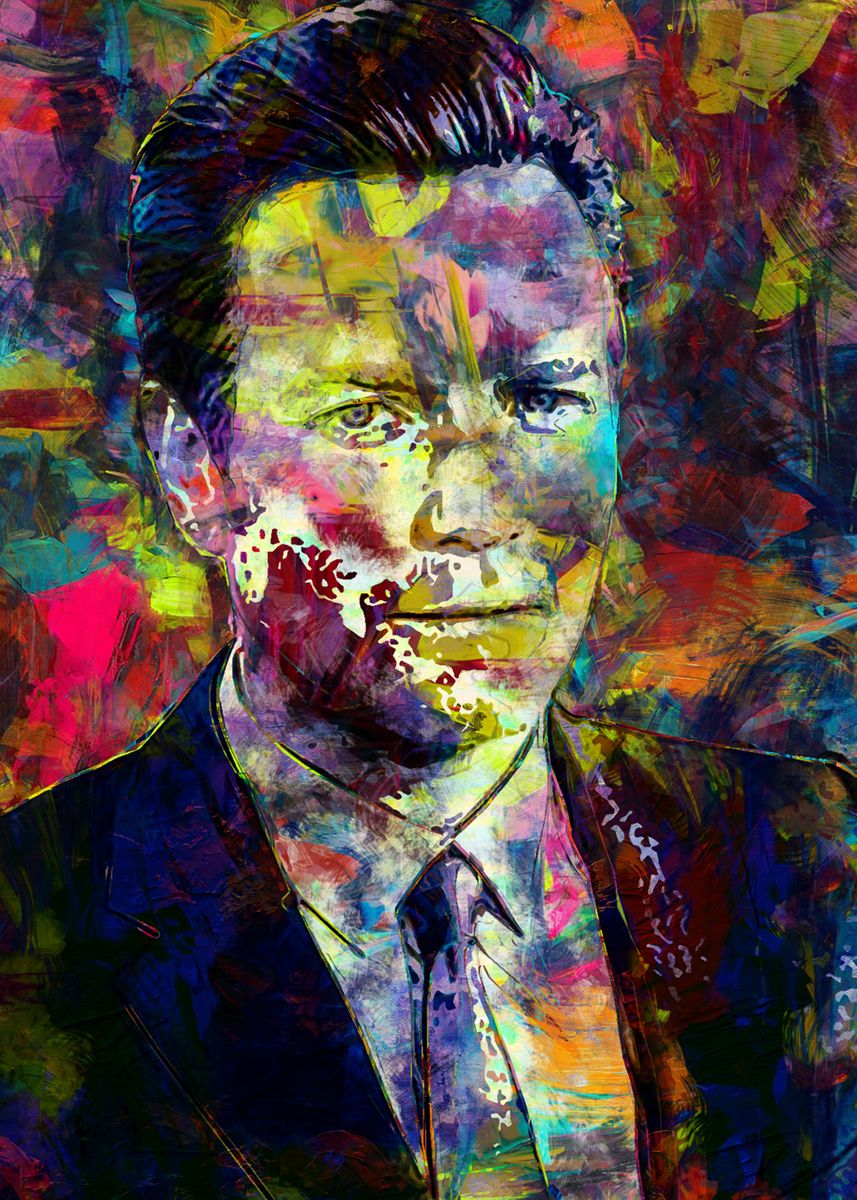 'Ewan Mcgregor' Poster, picture, metal print, paint by Alex Mann | Displate