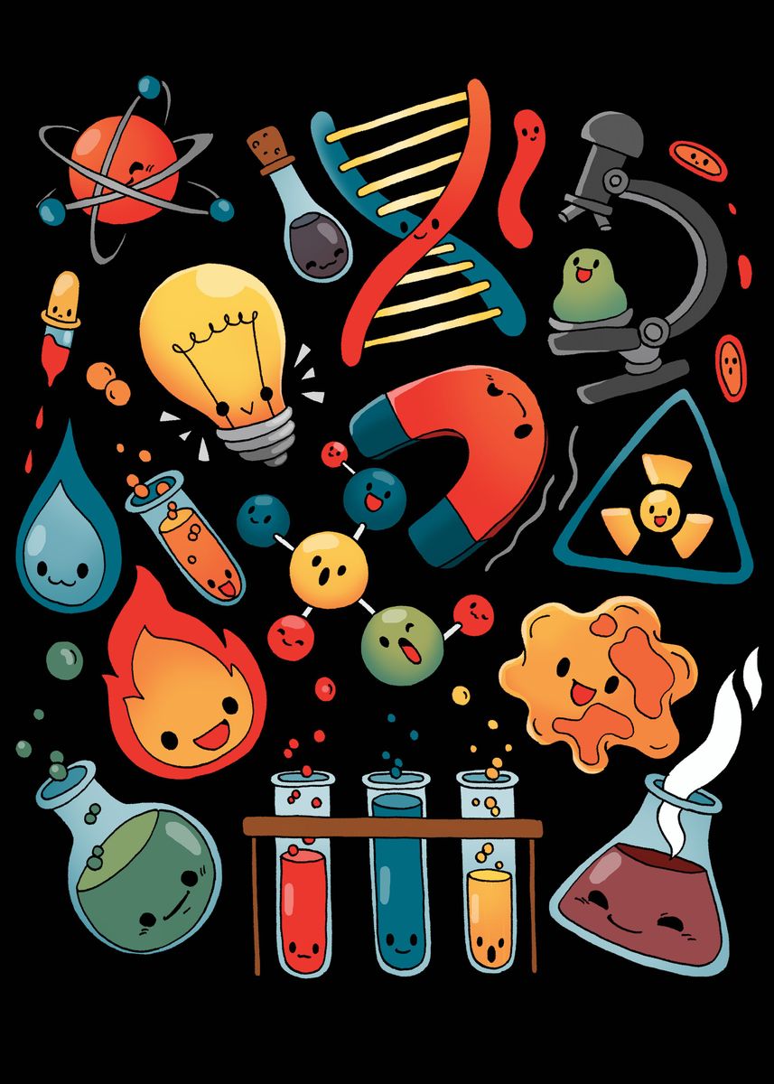 'Science' Poster, picture, metal print, paint by Valentina Fabbri ...