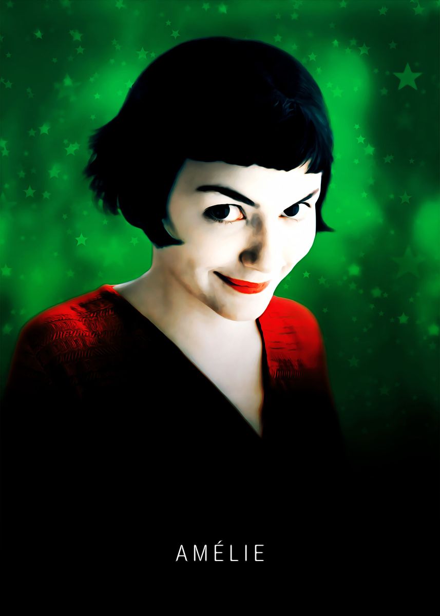 'Amelie' Poster, picture, metal print, paint by SeeMyArt | Displate