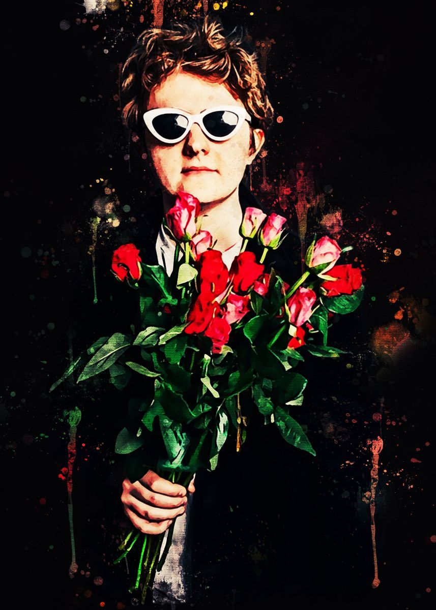 'Lewis Capaldi' Poster, picture, metal print, paint by SA KE | Displate