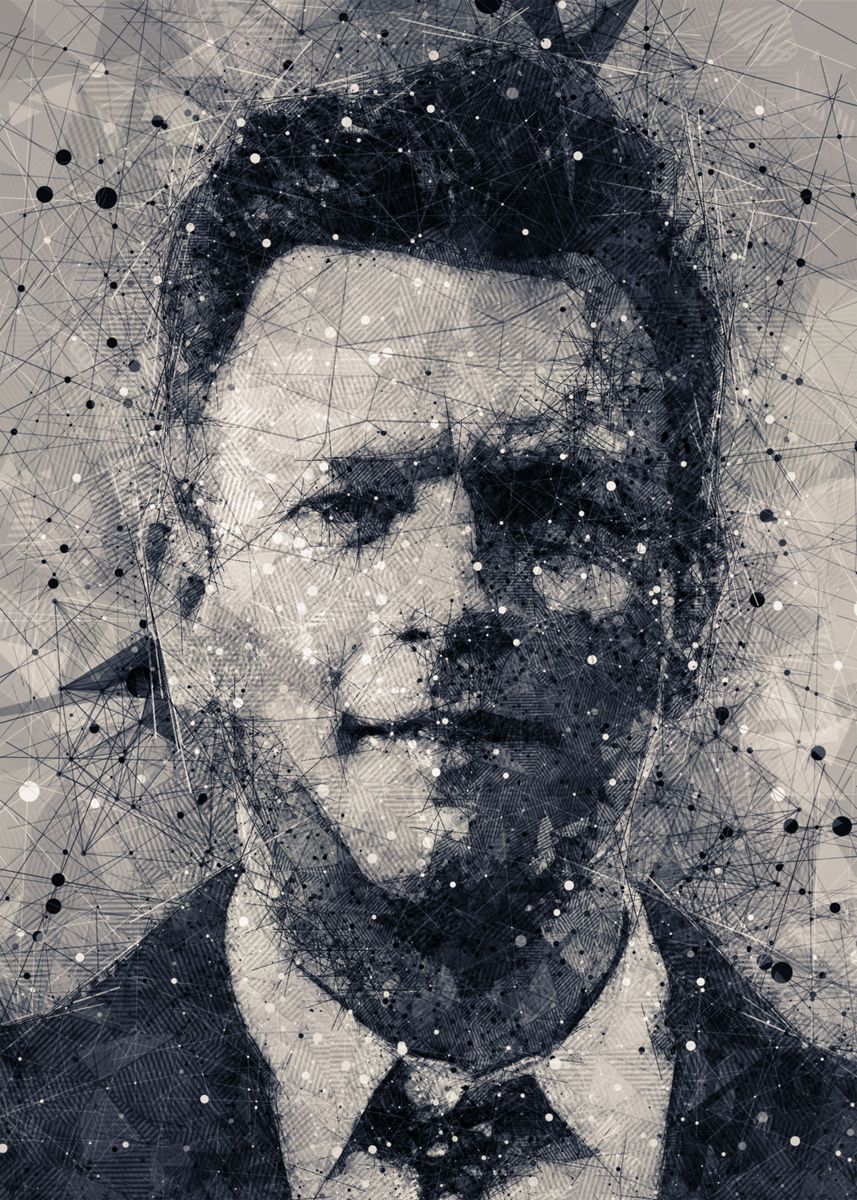 'Ewan Mcgregor' Poster, picture, metal print, paint by Alex Mann | Displate