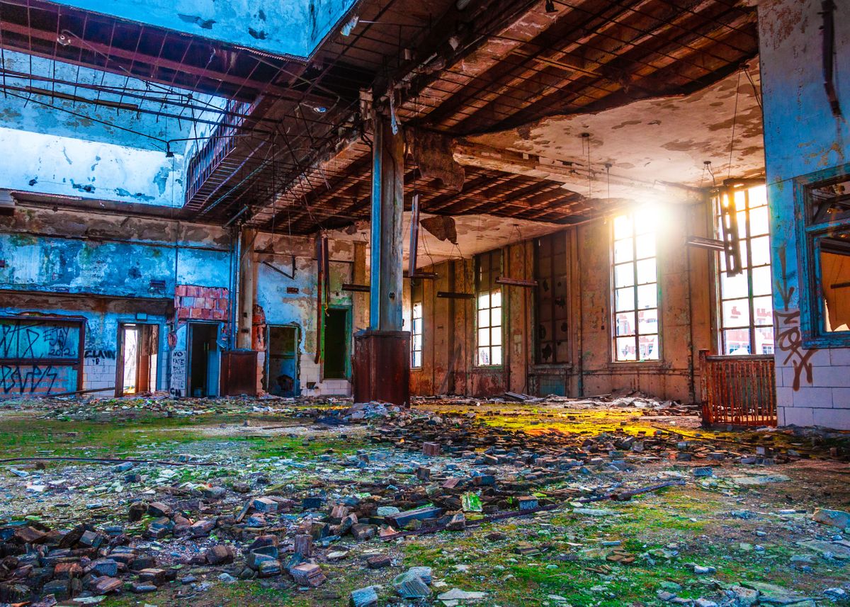 'Urban Decay' Poster by Ray Flores | Displate