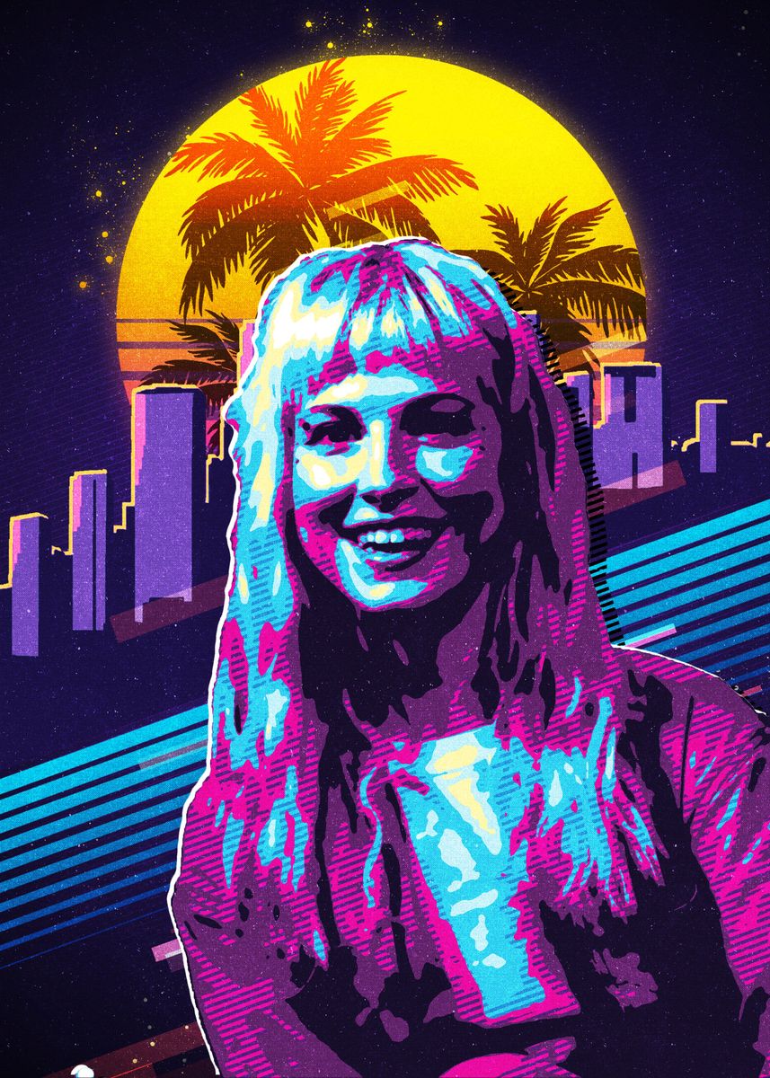 'Hayley Nichole Williams 80' Poster by NiceAndBetter studio | Displate