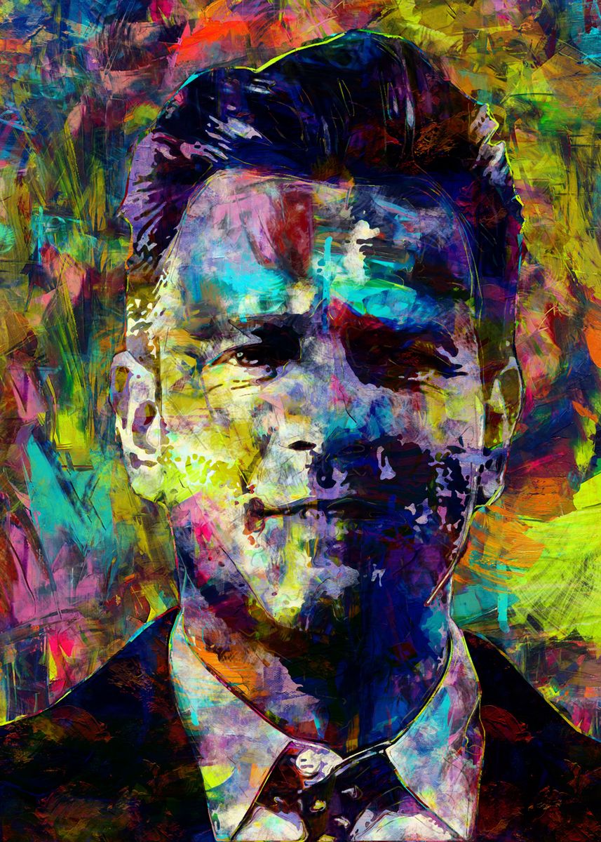 'Ewan Mcgregor' Poster, picture, metal print, paint by Alex Mann | Displate