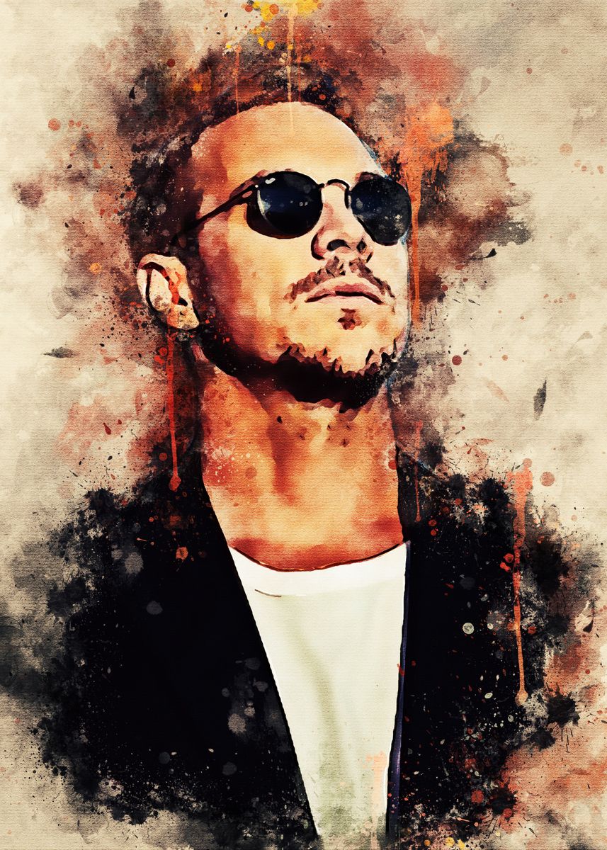 'Diplo' Poster, picture, metal print, paint by ru ke | Displate