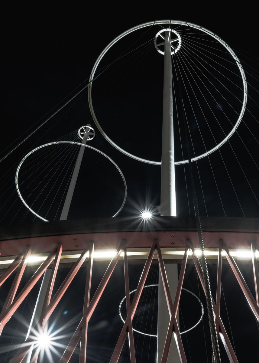 'The bridge' Poster, picture, metal print, paint by SiP | Displate