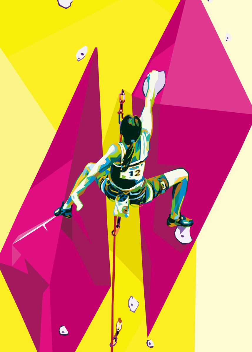 'Crawling' Poster, picture, metal print, paint by Bajingseng | Displate