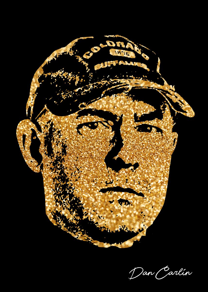 'Dan Carlin portrait' Poster by Kitty Kit | Displate