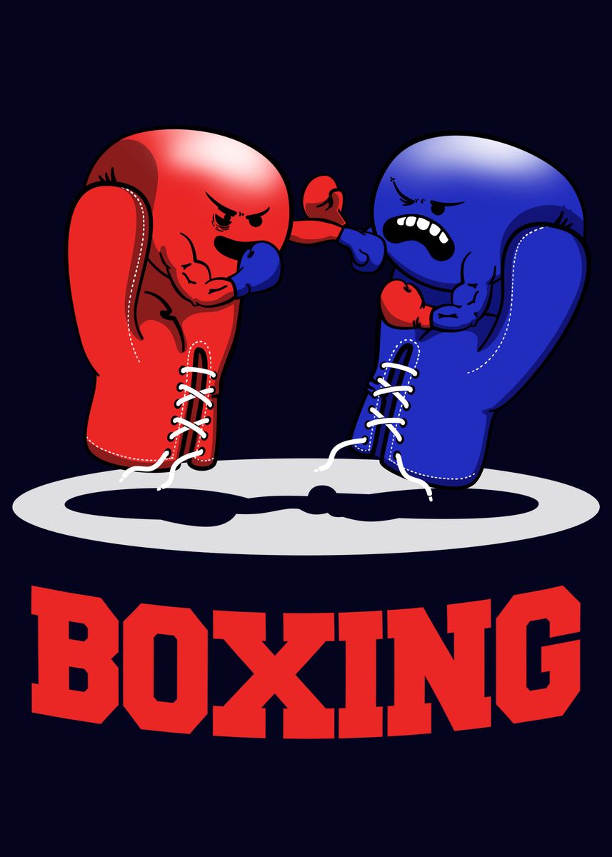 'Boxing' Poster by JC Maziu | Displate