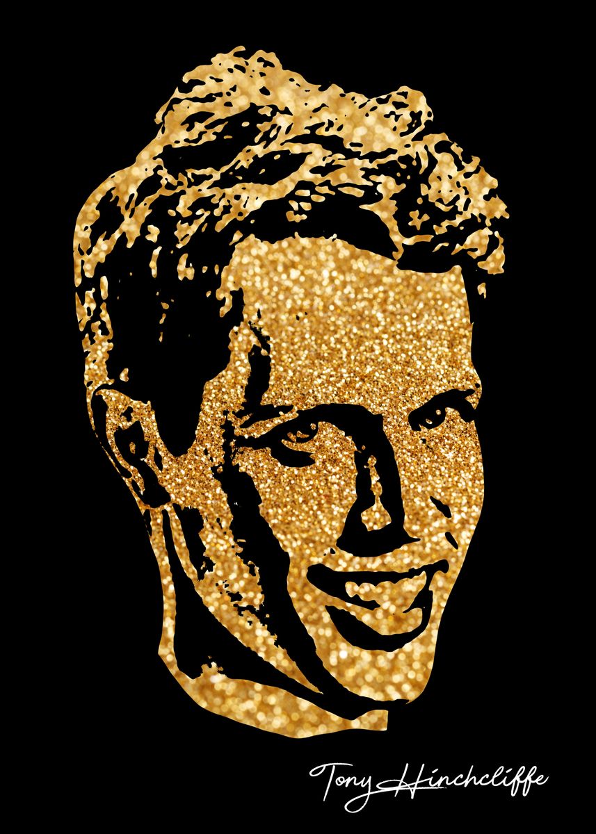 'Tony Hinchcliffe portrait' Poster, picture, metal print, paint by ...