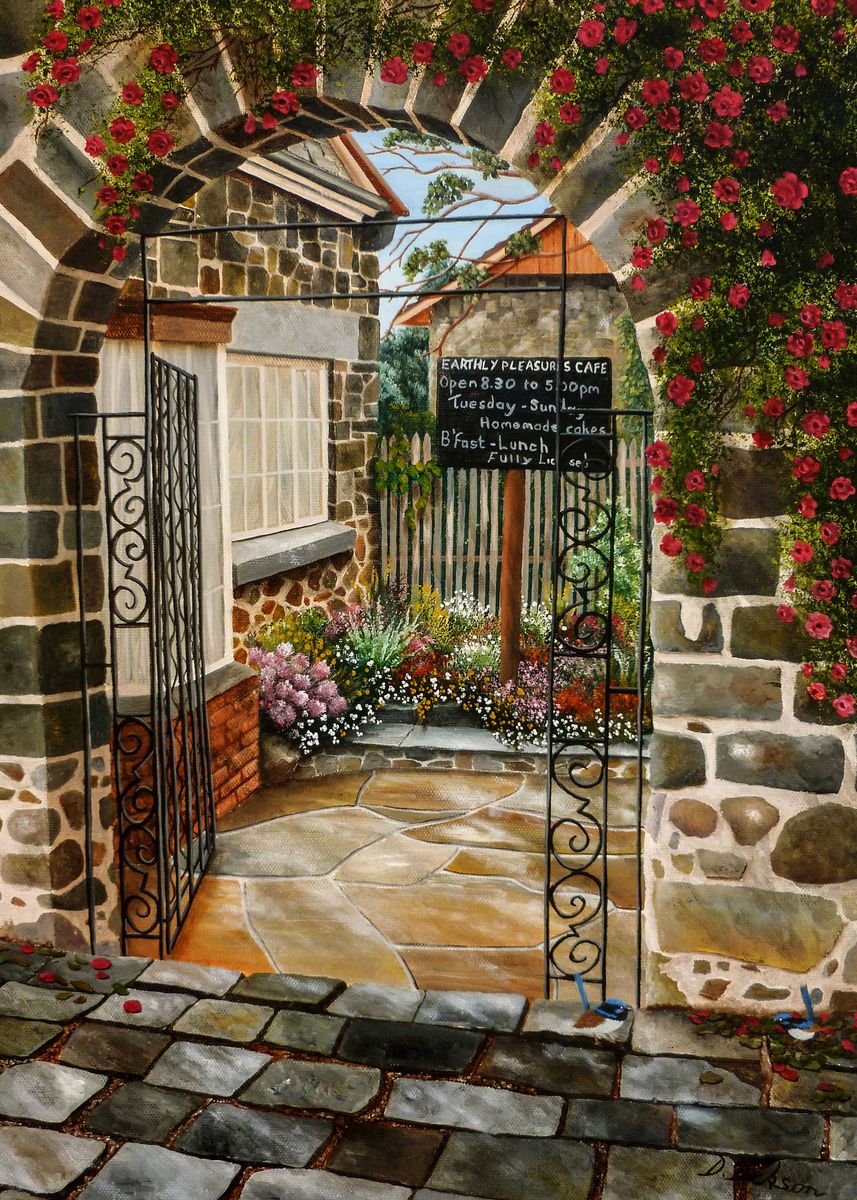 'Earthly pleasures ' Poster, picture, metal print, paint by Debra ...