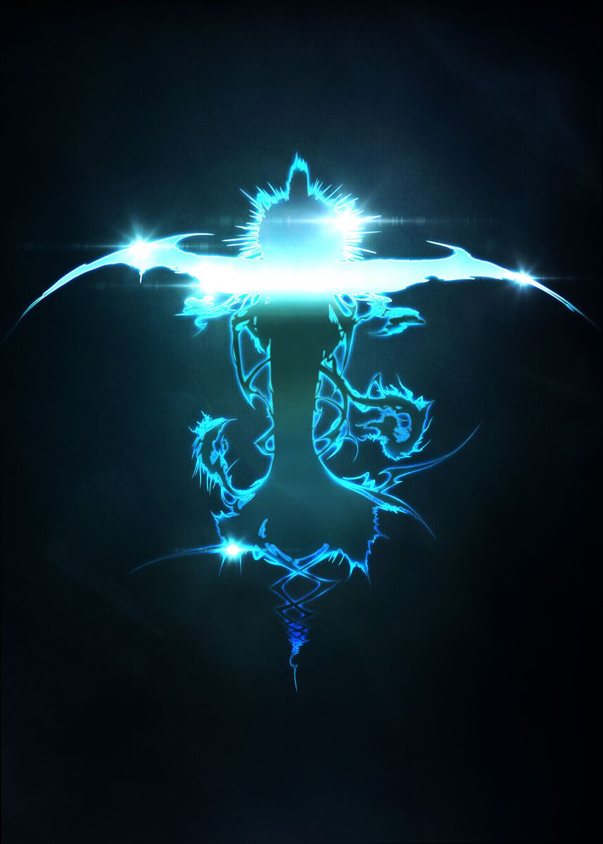 'Fabula Nova Crystallis' Poster, picture, metal print, paint by Mr Penguin | Displate