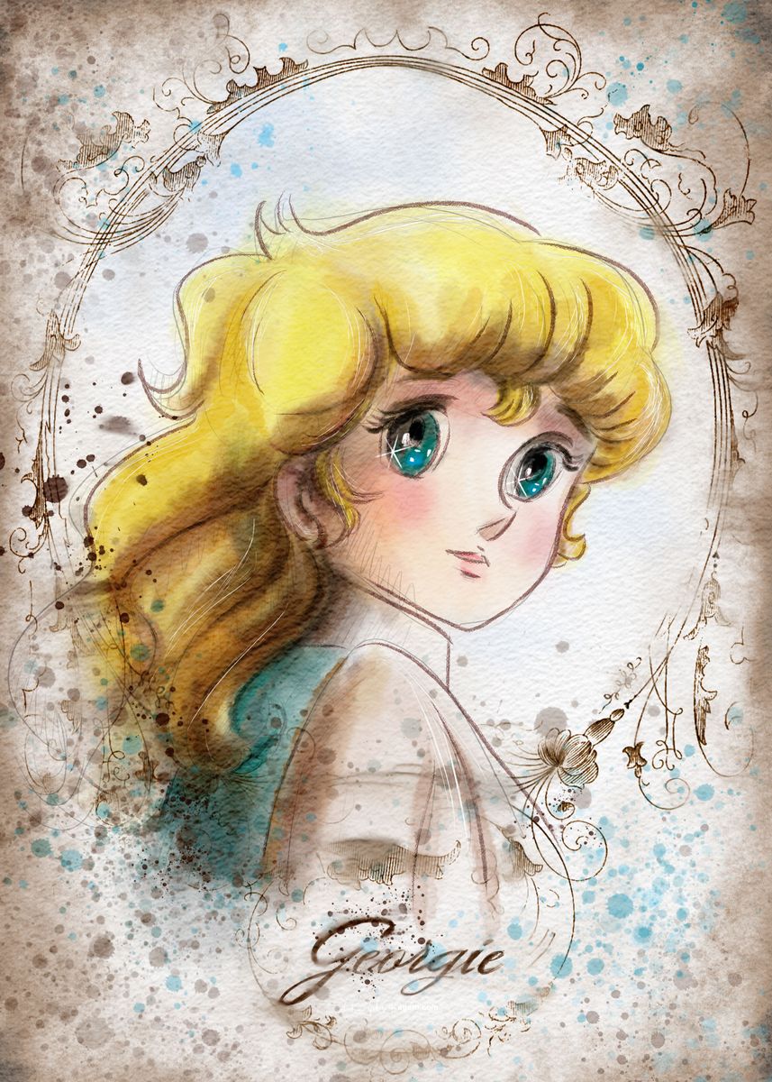 'Georgie' Poster, picture, metal print, paint by Andrea Gatti | Displate