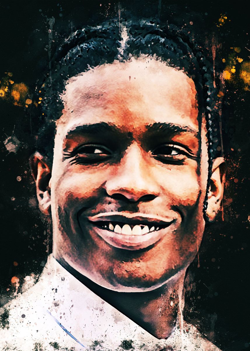 'ASAP Rocky' Poster by TI KI | Displate