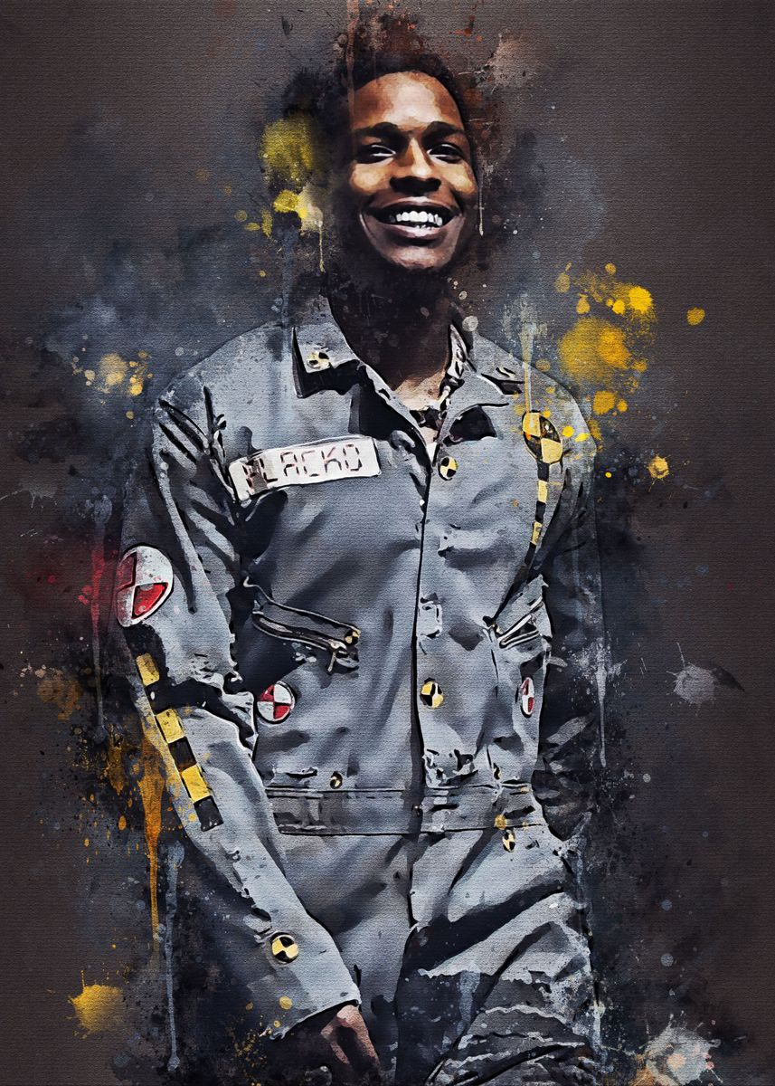 'ASAP Rocky' Poster by TI KI | Displate