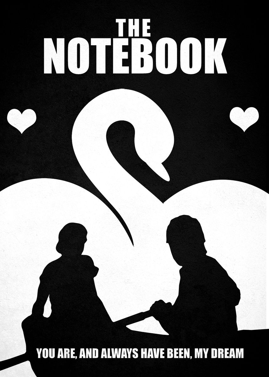'The Notebook' Poster, picture, metal print, paint by Graphix | Displate
