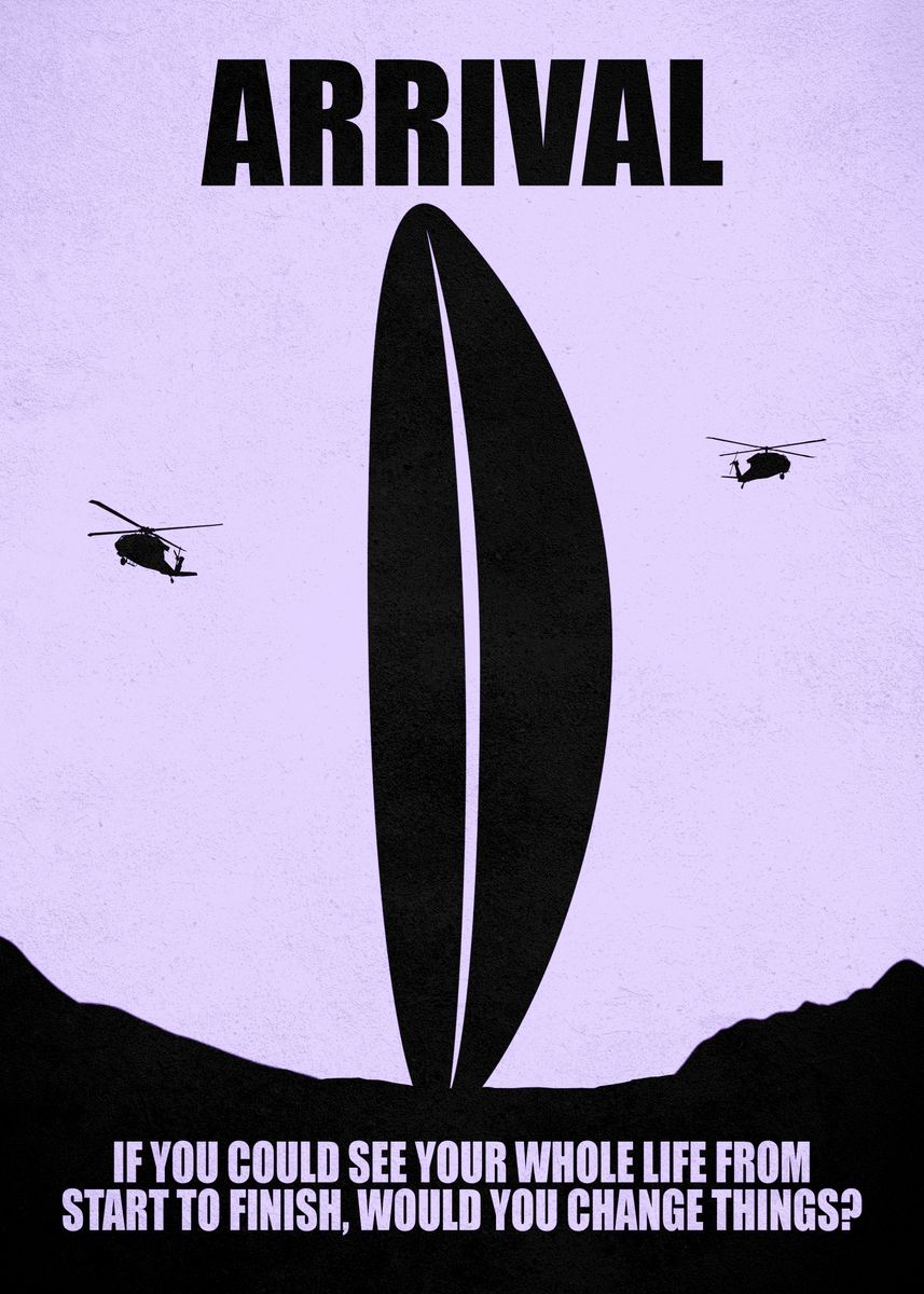 'Arrival' Poster, picture, metal print, paint by Graphix | Displate
