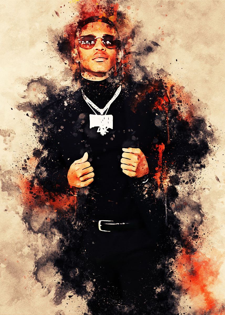 'YK Osiris ' Poster, picture, metal print, paint by SA KE | Displate