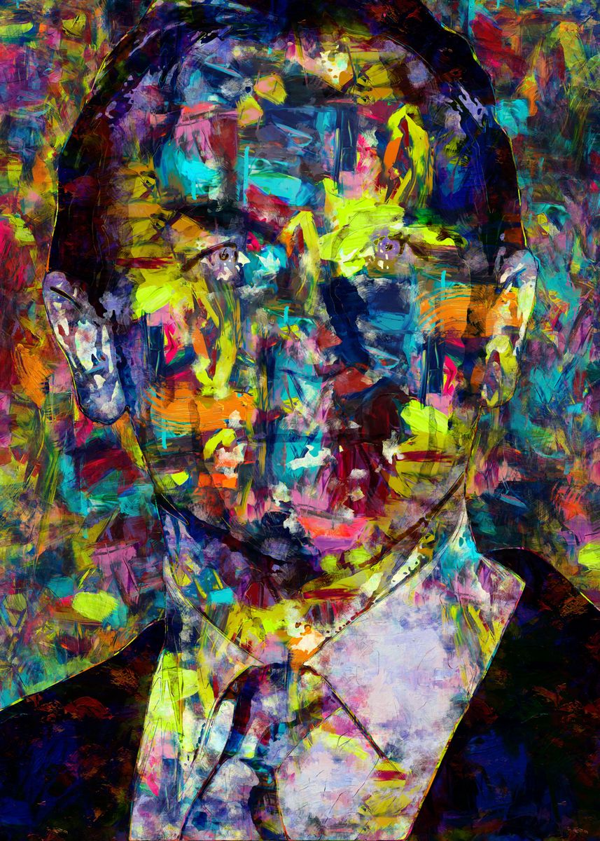 'Daniel Craig' Poster, picture, metal print, paint by Alex Mann | Displate