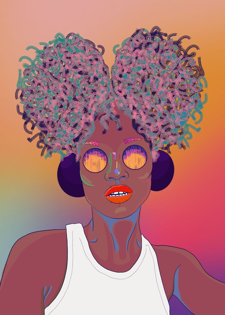 'Stone Vision' Poster, picture, metal print, paint by Patrick Quirke ...