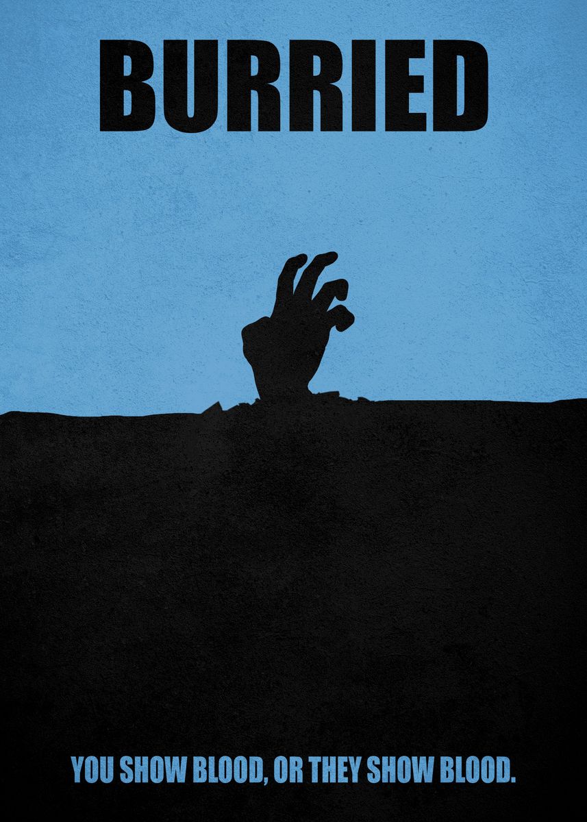'Burried' Poster, picture, metal print, paint by Graphix | Displate