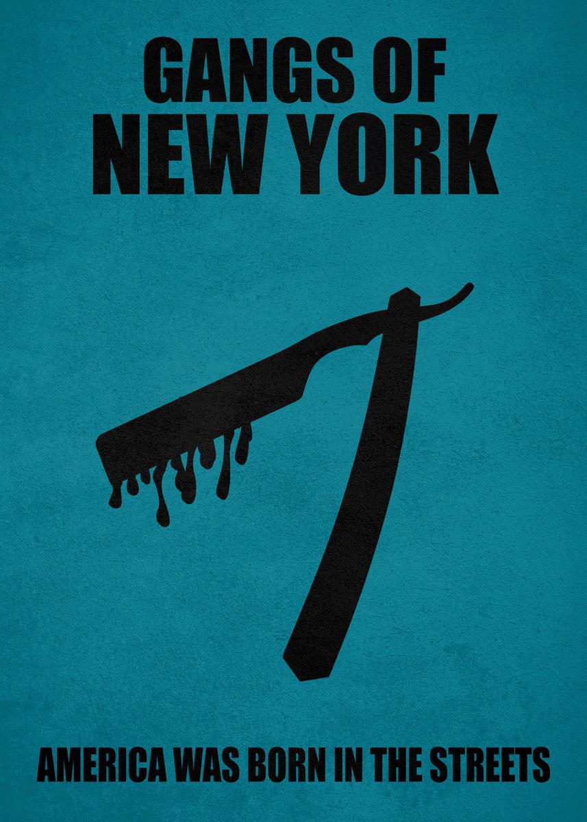 'Gangs Of New York' Poster, picture, metal print, paint by Graphix ...