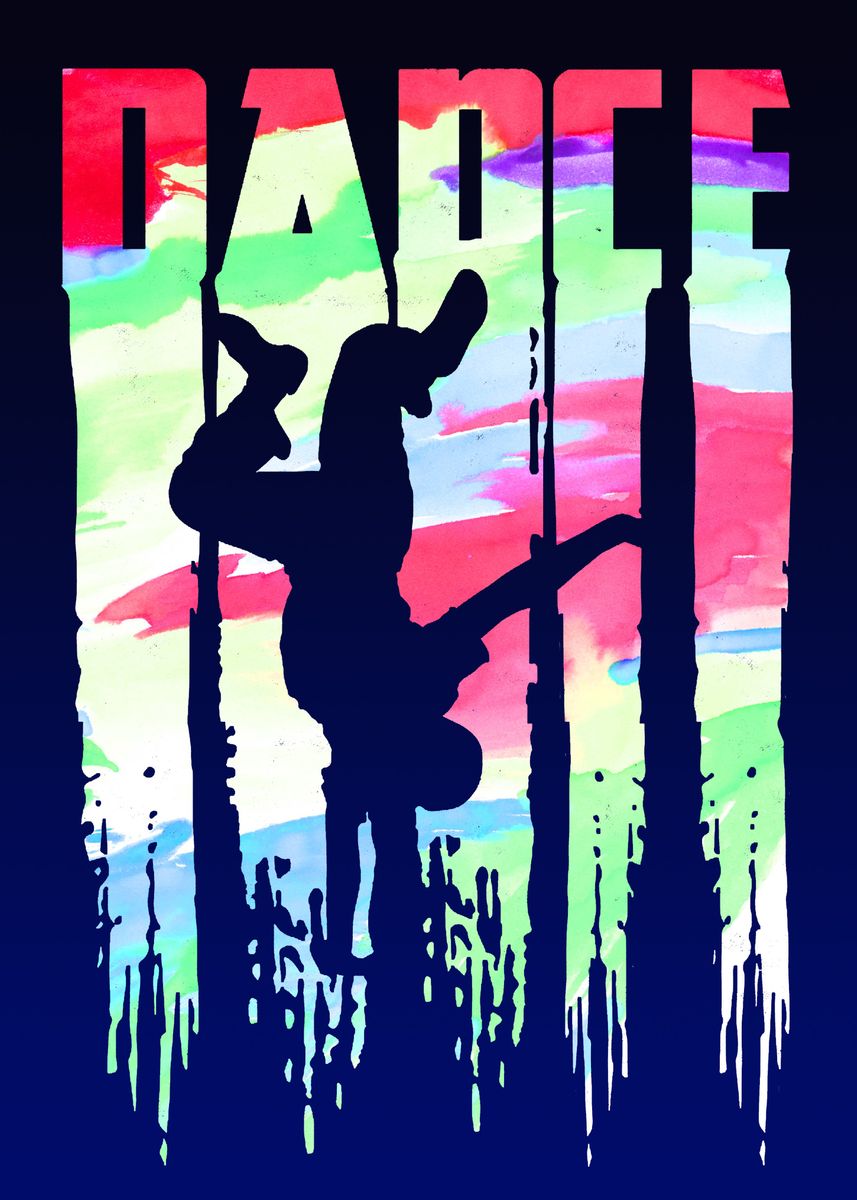 'Breakdancer Street Style' Poster, picture, metal print, paint by RAWWR ...