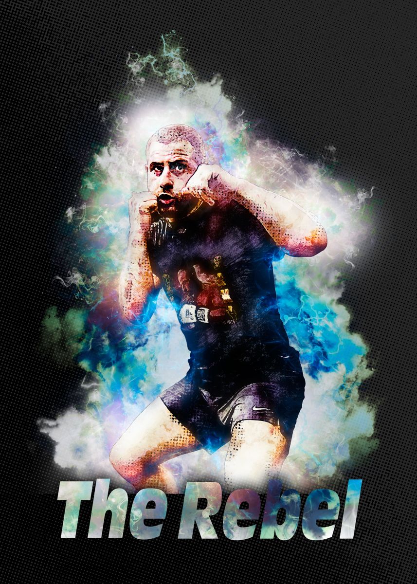 'The Rebel' Poster, picture, metal print, paint by 888 Digital Arts ...