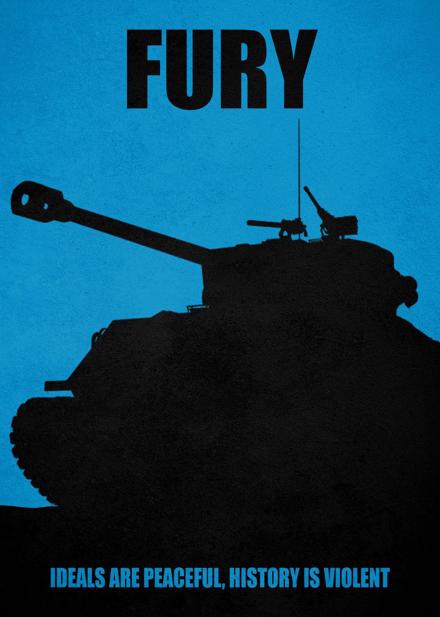 'Fury' Poster by Graphix | Displate