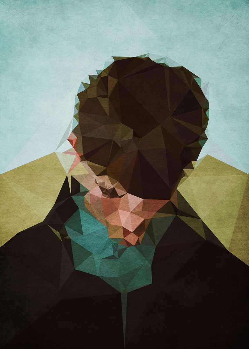 'Sad Boy' Poster, picture, metal print, paint by KUBISTIKA Modern Art ...