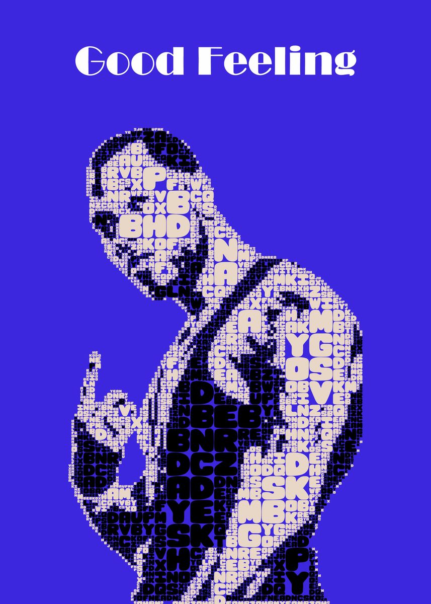 'Good Feeling' Poster, picture, metal print, paint by Mobilunik | Displate