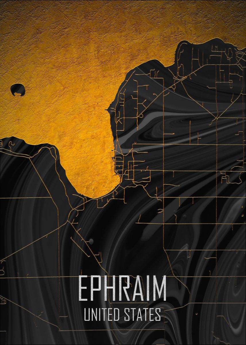 'Ephraim United States' Poster by Coconut Sorbet | Displate