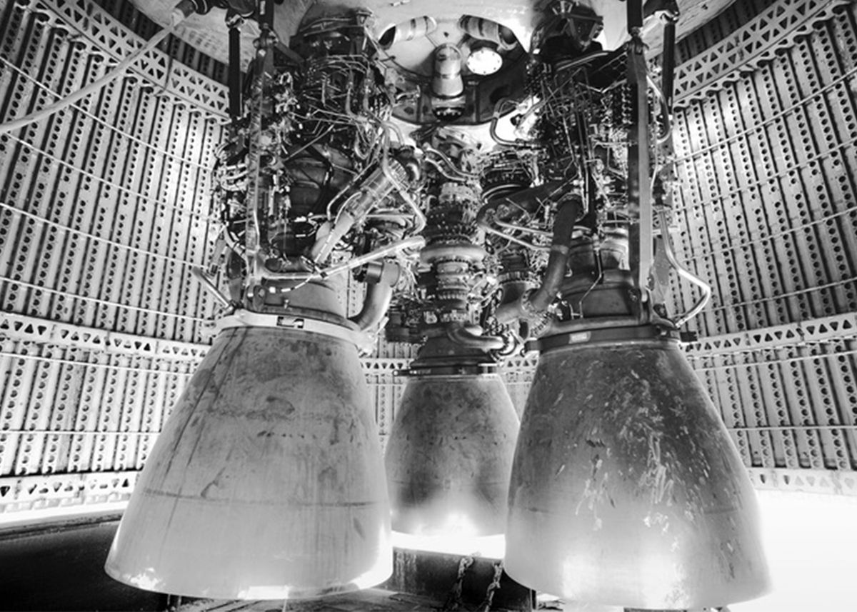 'Starship Engines' Poster by Nate Stonitsch | Displate