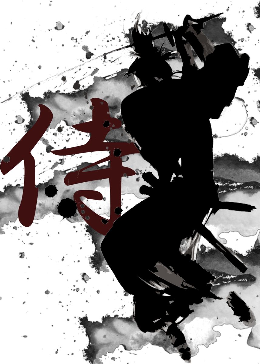 'samurai art 4' Poster, picture, metal print, paint by Muhammad Anas ...