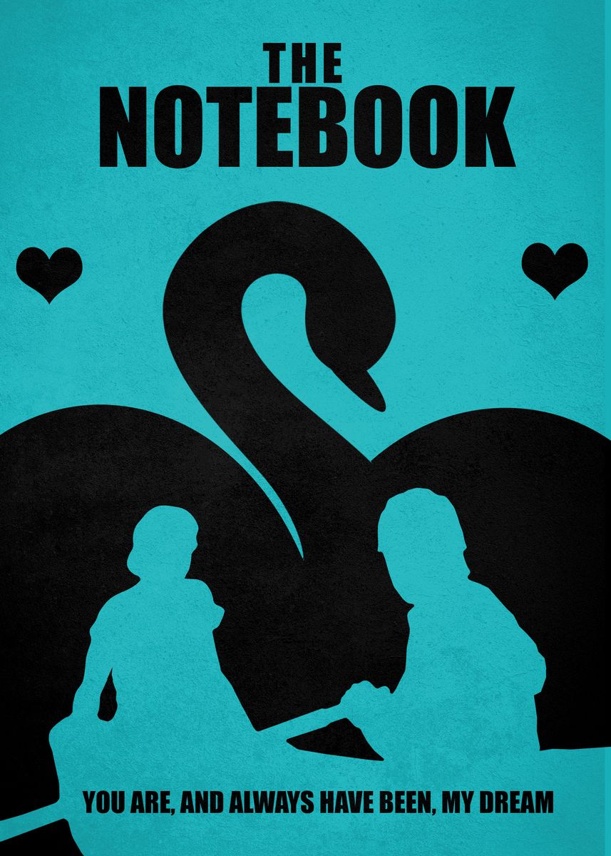 'The Notebook' Poster, picture, metal print, paint by Graphix | Displate