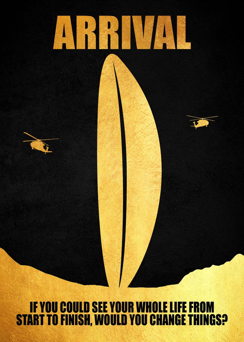 'Arrival' Poster, picture, metal print, paint by Graphix | Displate