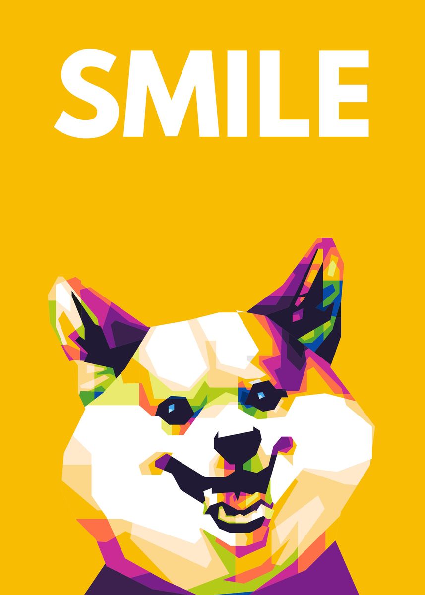 'SMILE' Poster by Radlazer Media | Displate