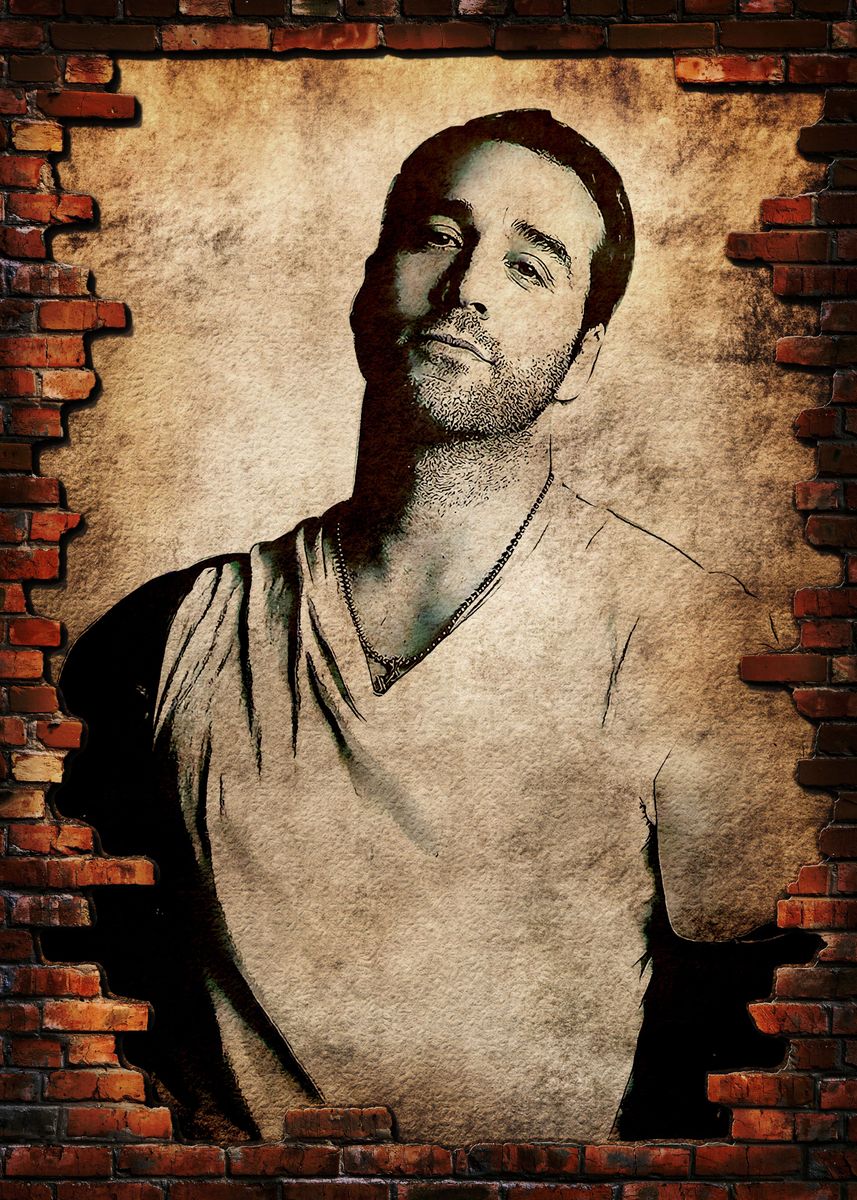 'Ari Gold' Poster, picture, metal print, paint by Kaye Whitesel | Displate