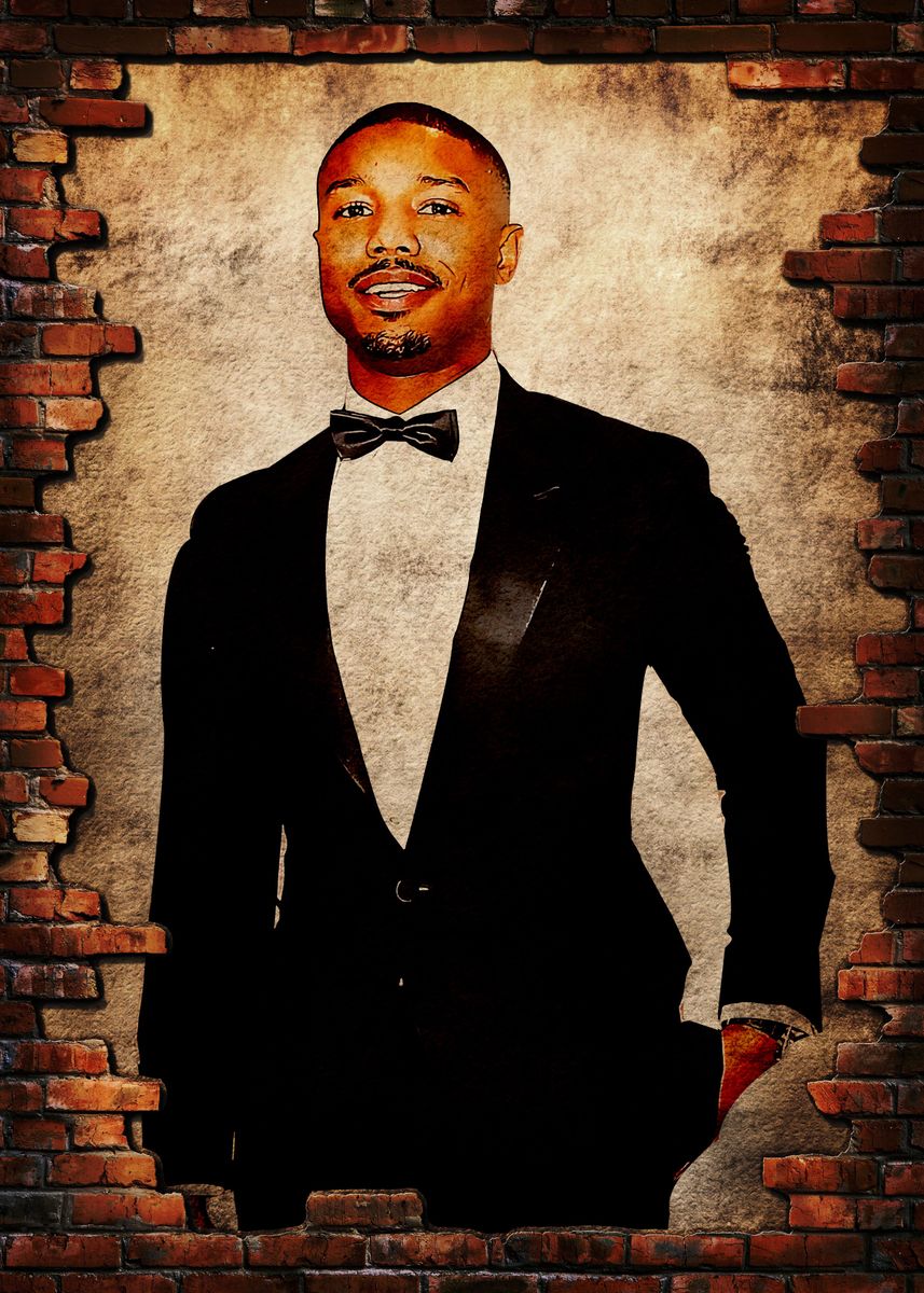 'Adonis Creed' Poster, picture, metal print, paint by Kaye Whitesel ...