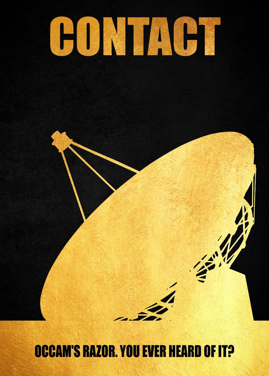 'Contact' Poster, picture, metal print, paint by Graphix | Displate