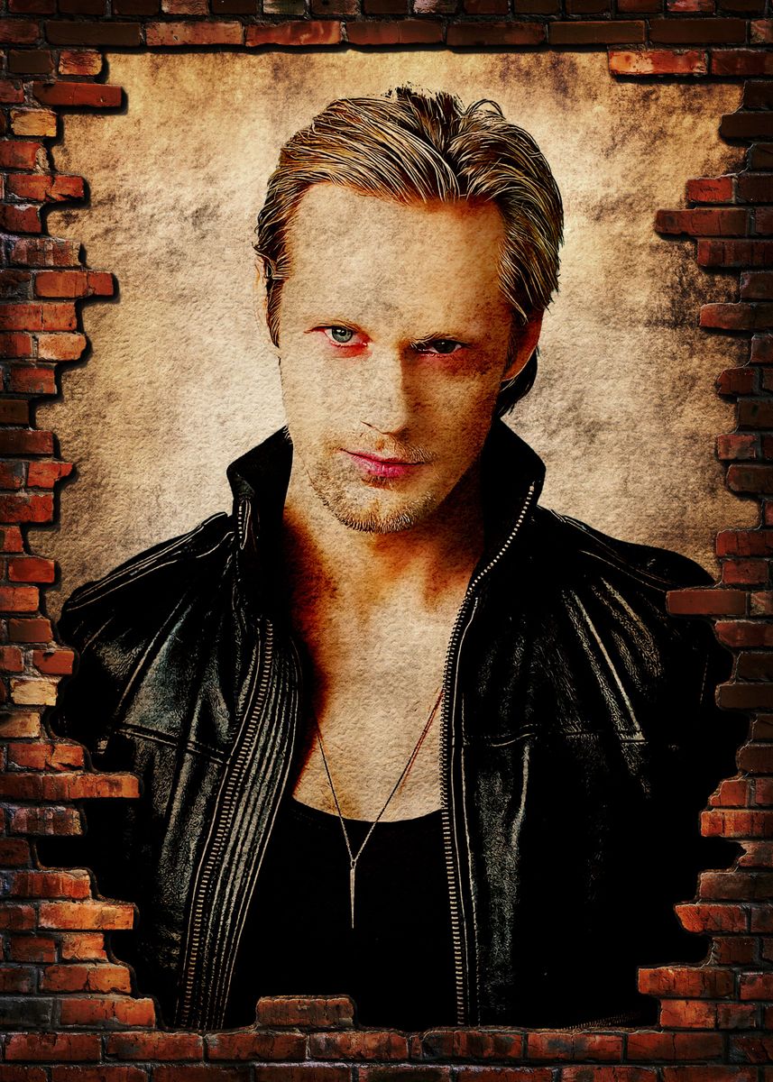 'Eric Northman' Poster, picture, metal print, paint by Kaye Whitesel ...