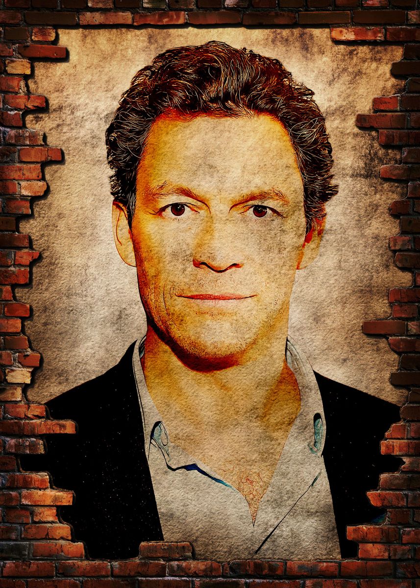 'Jimmy McNulty' Poster, picture, metal print, paint by Kaye Whitesel ...