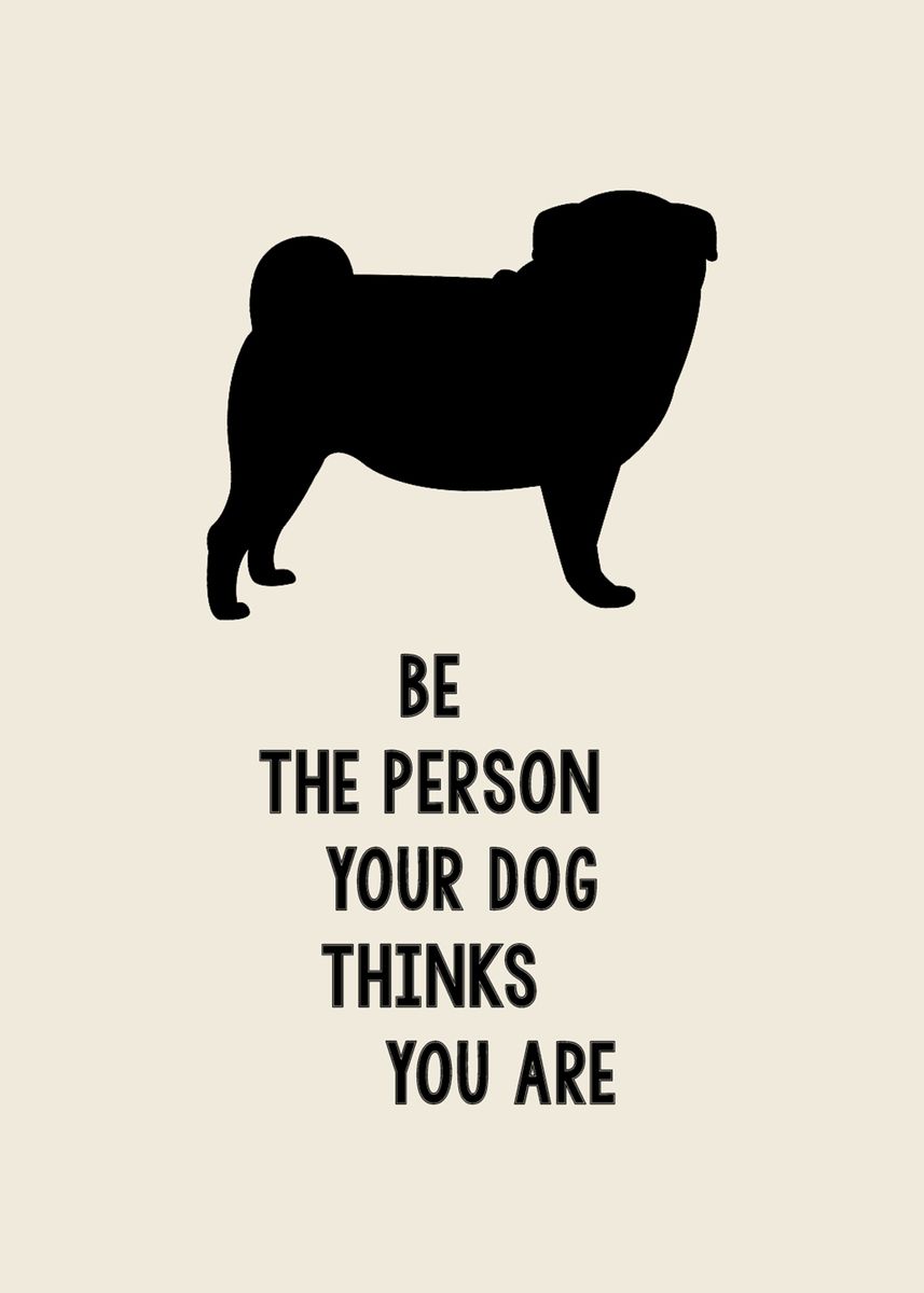 'Be the person' Poster by KUBISTIKA Modern Art | Displate