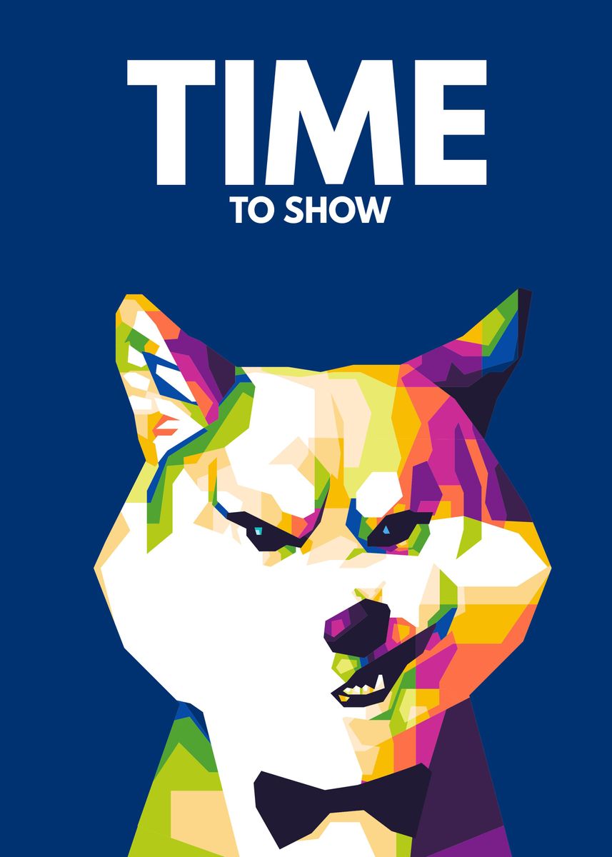 'Cool Dog' Poster by Radlazer Media | Displate