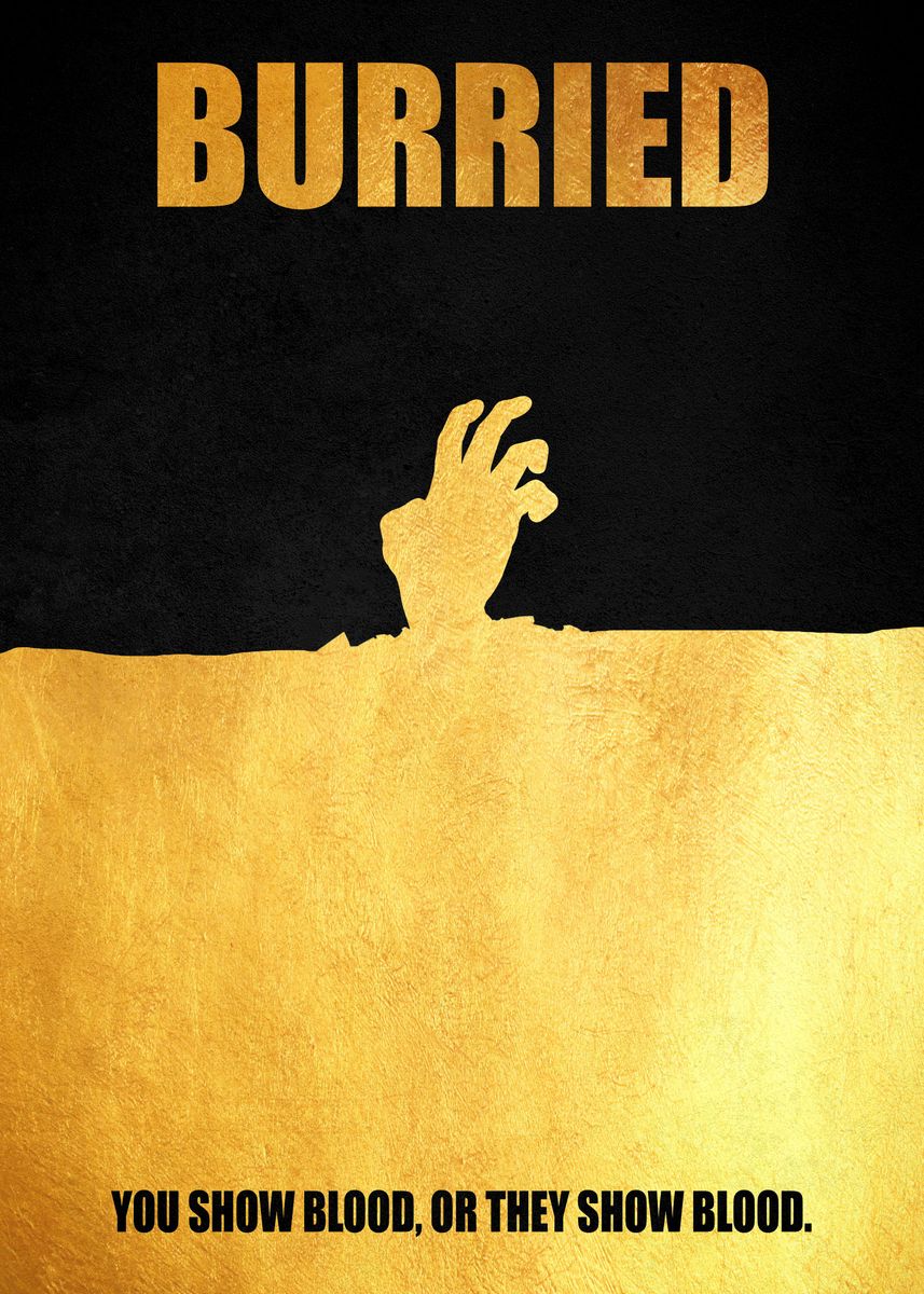 'Burried' Poster, picture, metal print, paint by Graphix | Displate