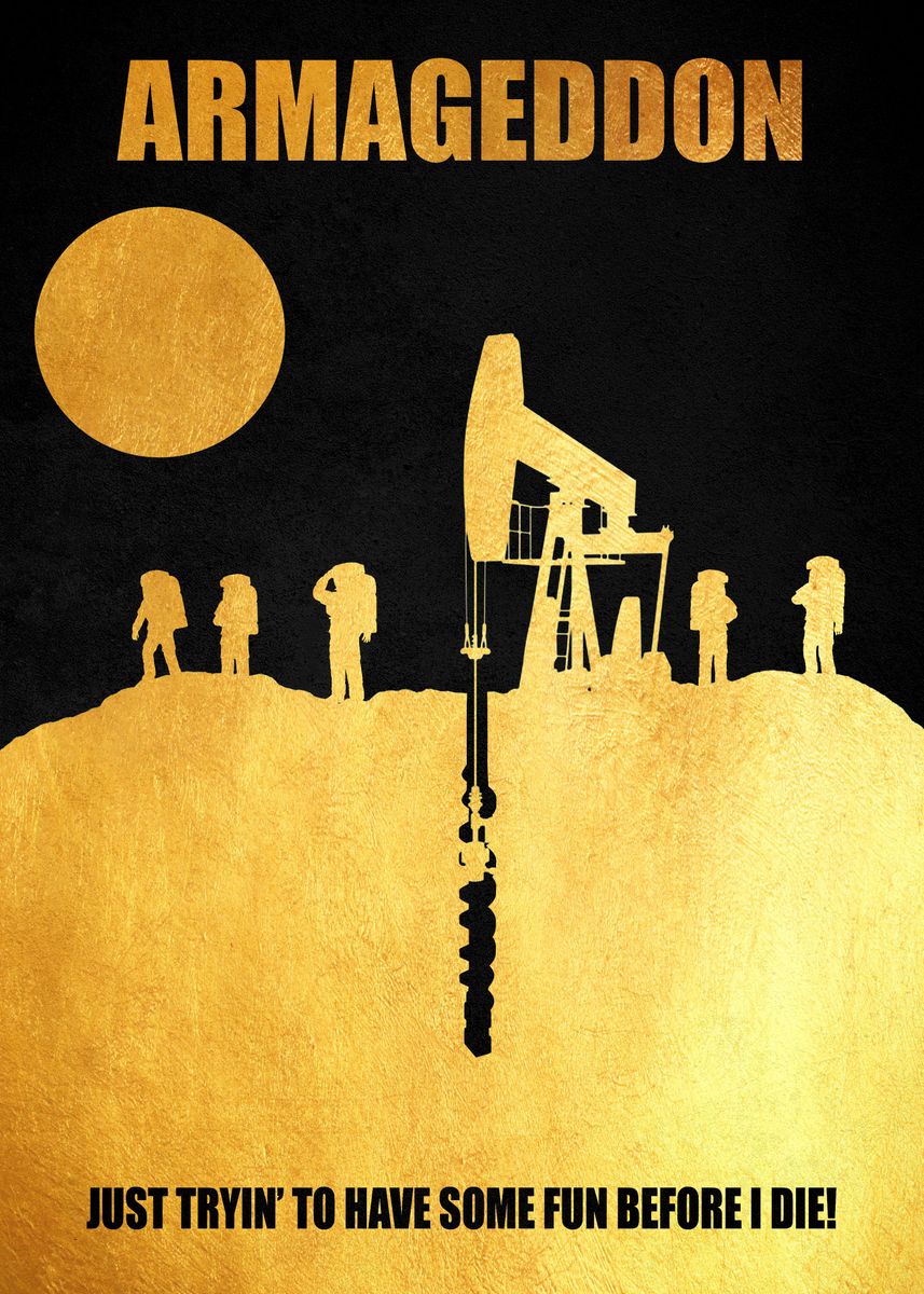 'Armageddon' Poster, picture, metal print, paint by Graphix | Displate