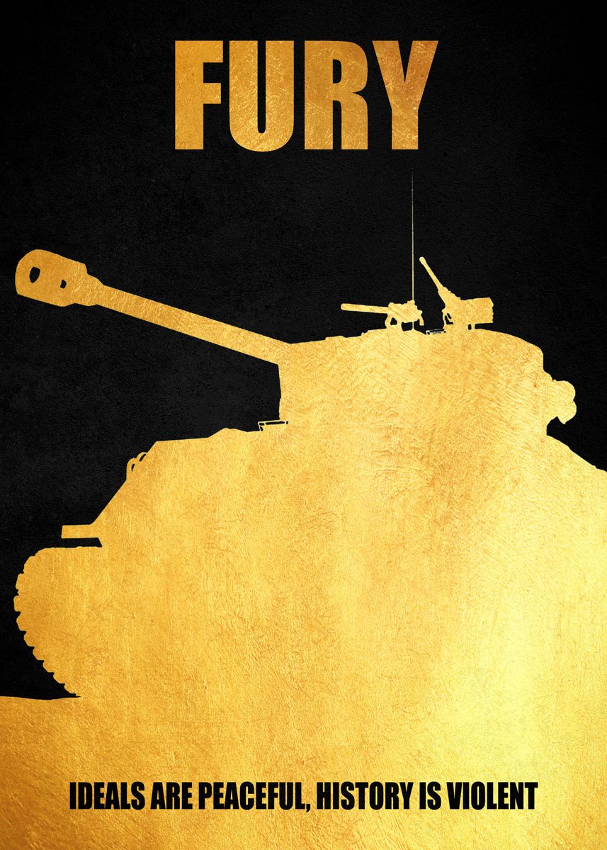 'Fury' Poster, picture, metal print, paint by Graphix | Displate