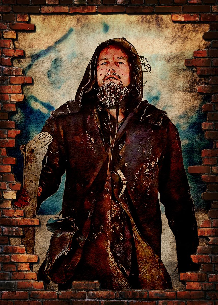 'Hugh Glass' Poster, picture, metal print, paint by Kaye Whitesel ...