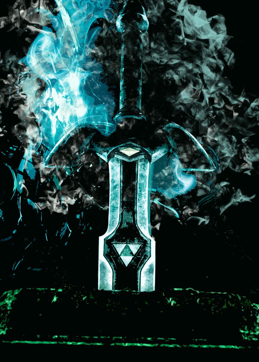 'sword art 2' Poster, picture, metal print, paint by Muhammad Anas ...