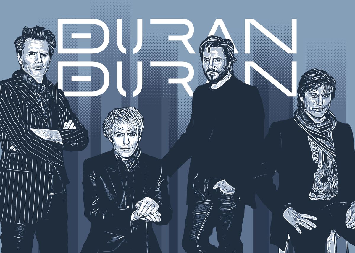 'Duran Duran Artwork ' Poster by Rizky Irawan | Displate